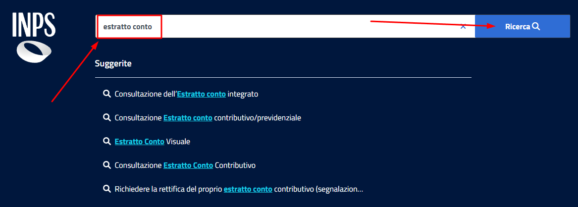 Come scaricare estratto contributivo INPS - Athena SCF
